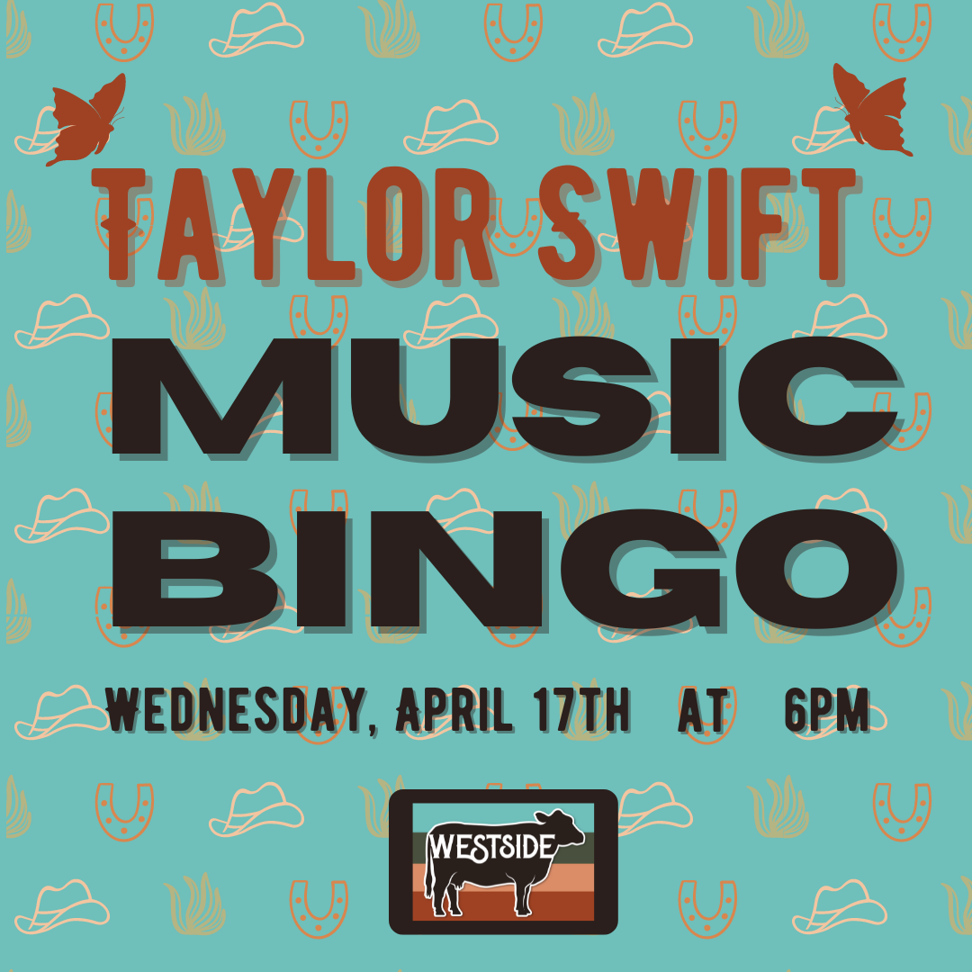 Taylor Swift BINGO Night at Westside! | Events | Bridgeport Suffolk
